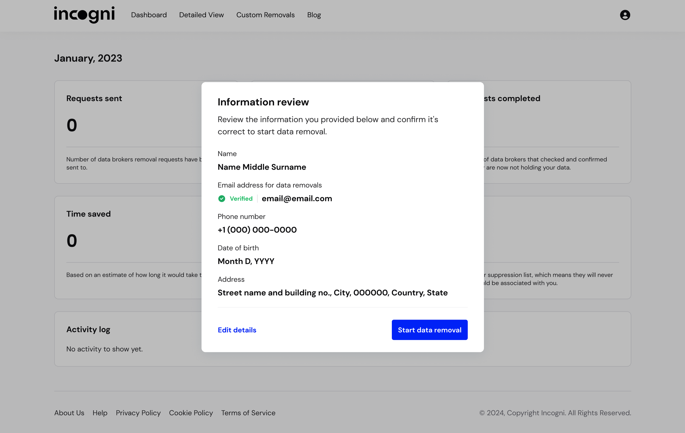 Getting started with Incogni – Incogni