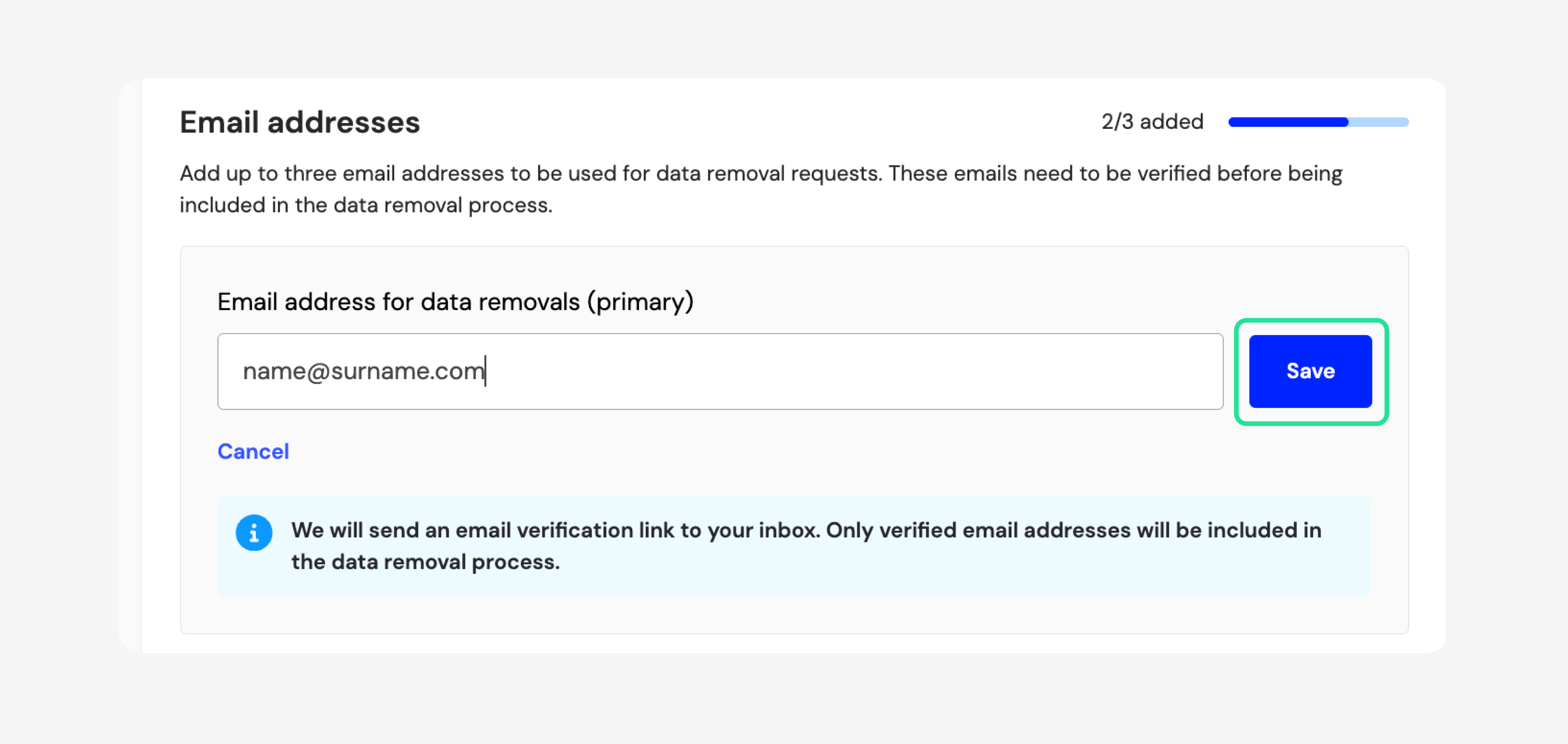 How to update the email address used for data removal? – Incogni Help ...