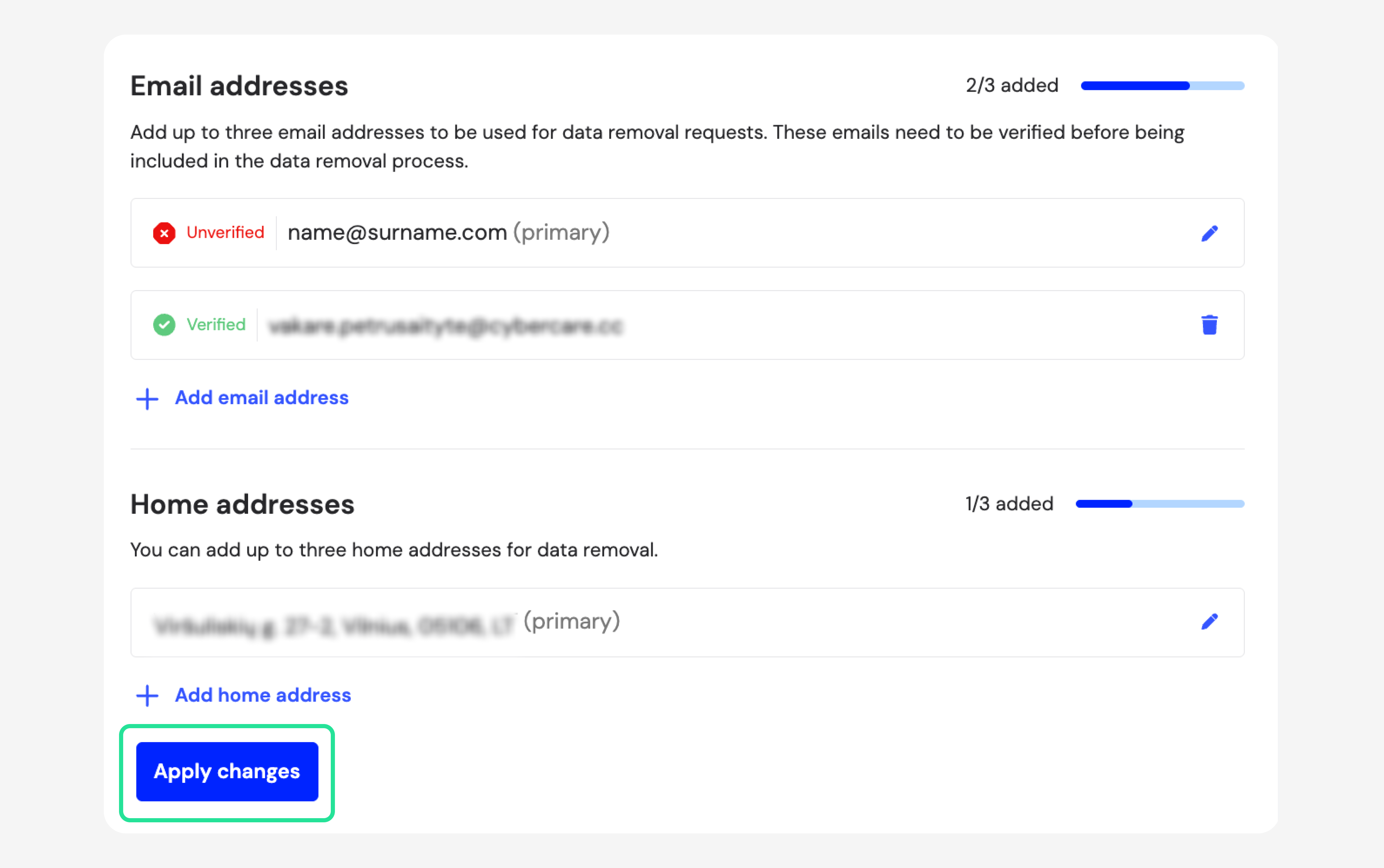 How to update the email address used for data removal? – Incogni Help ...